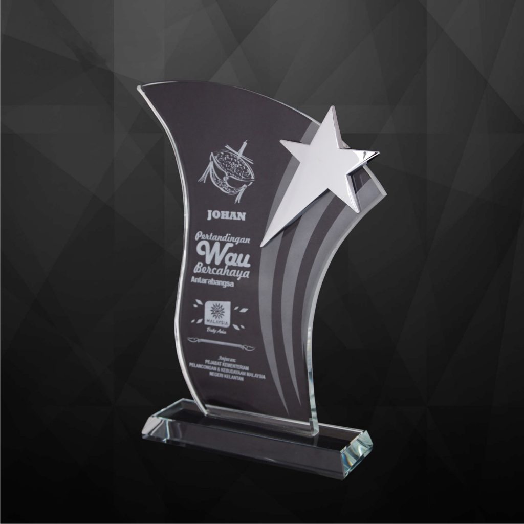 9169 Exclusive Crystal Star Plaques – iTrophy