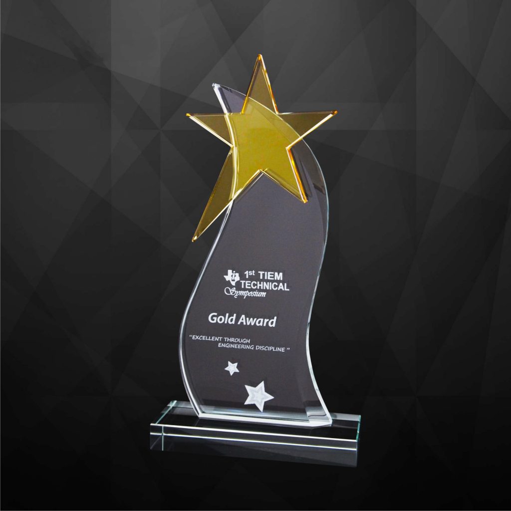 9226 Exclusive Crystal Star Plaques – iTrophy