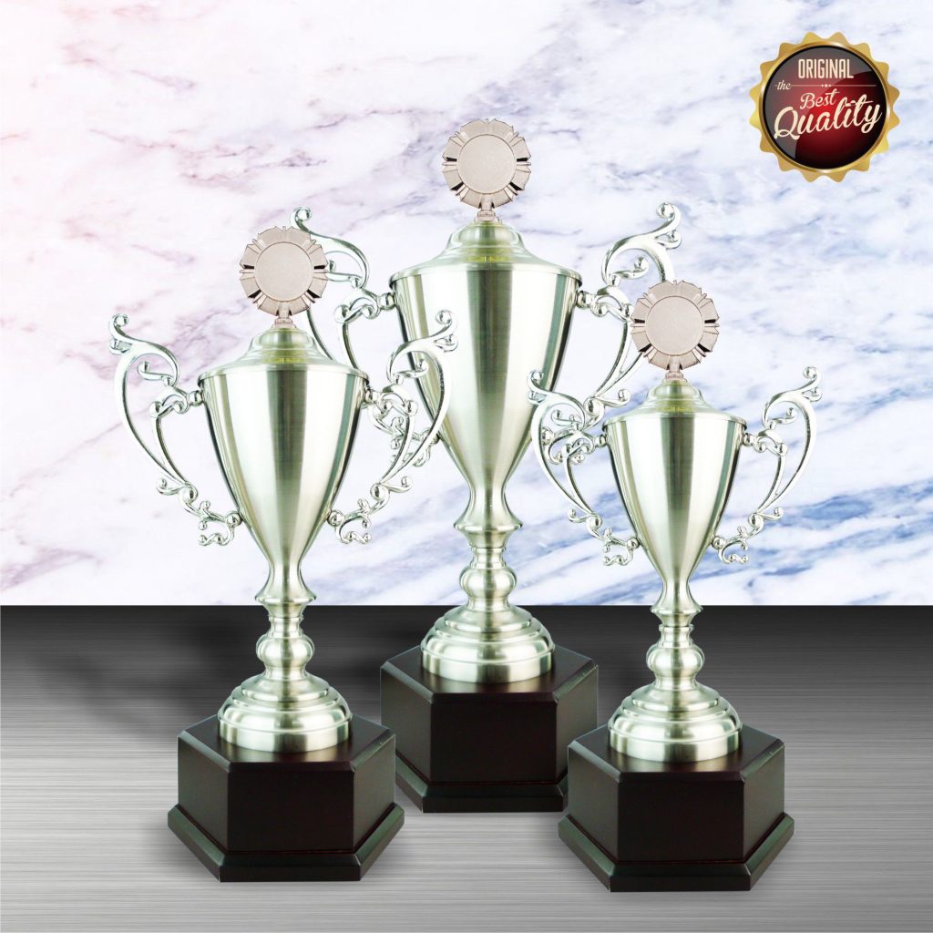WS6064 Exclusive White Silver Trophy – iTrophy
