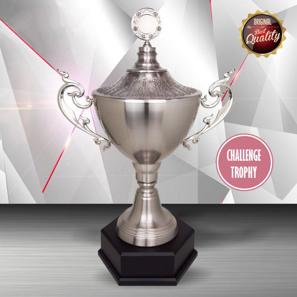 WS6118 Exclusive White Silver Trophy (Challenge Trophy) – iTrophy
