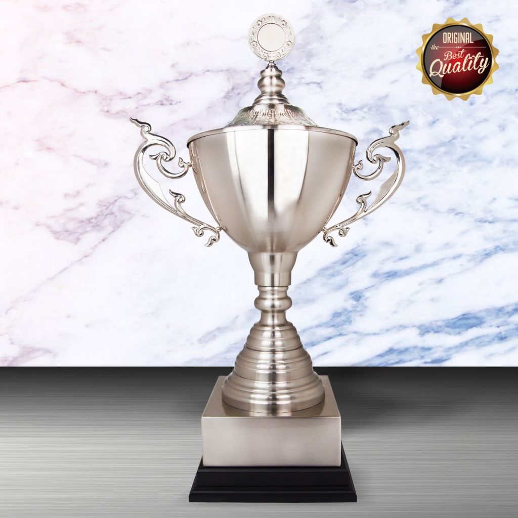 WS6173 Exclusive White Silver Trophy – iTrophy