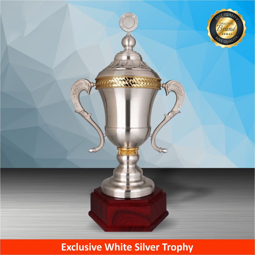 WS6199 Exclusive White Silver Trophy – iTrophy