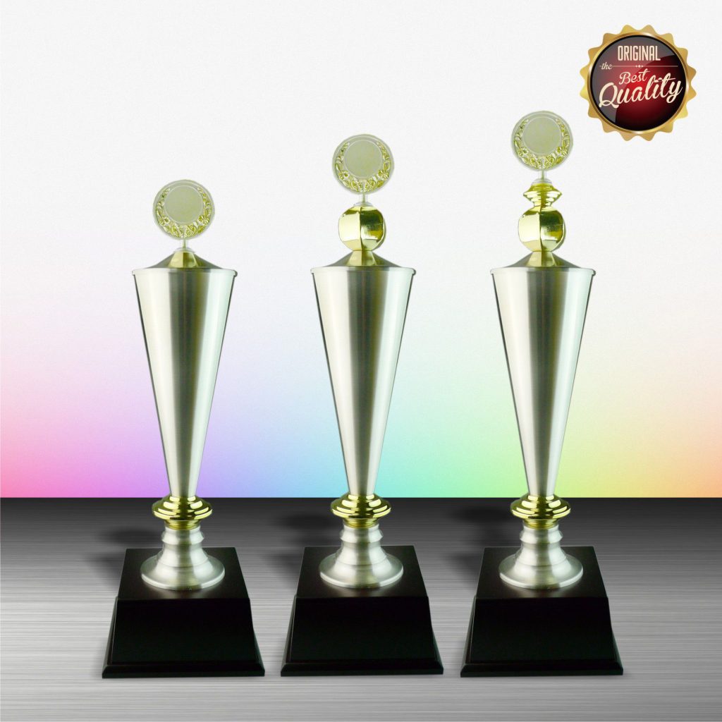 WS6041 Exclusive White Silver Trophy – iTrophy