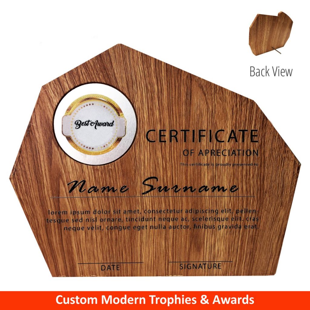 7442 Custom Modern Trophies & Awards – iTrophy