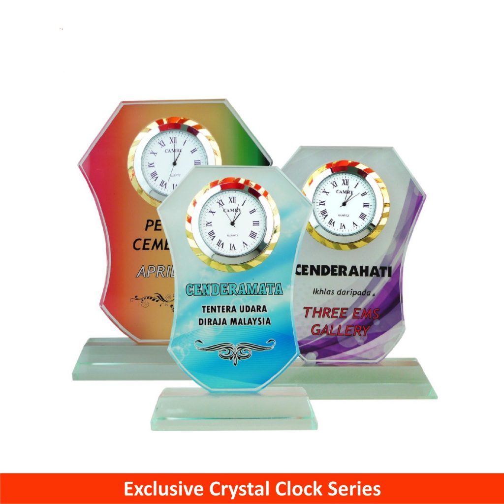 2040 Exclusive Crystal Clock Series – iTrophy