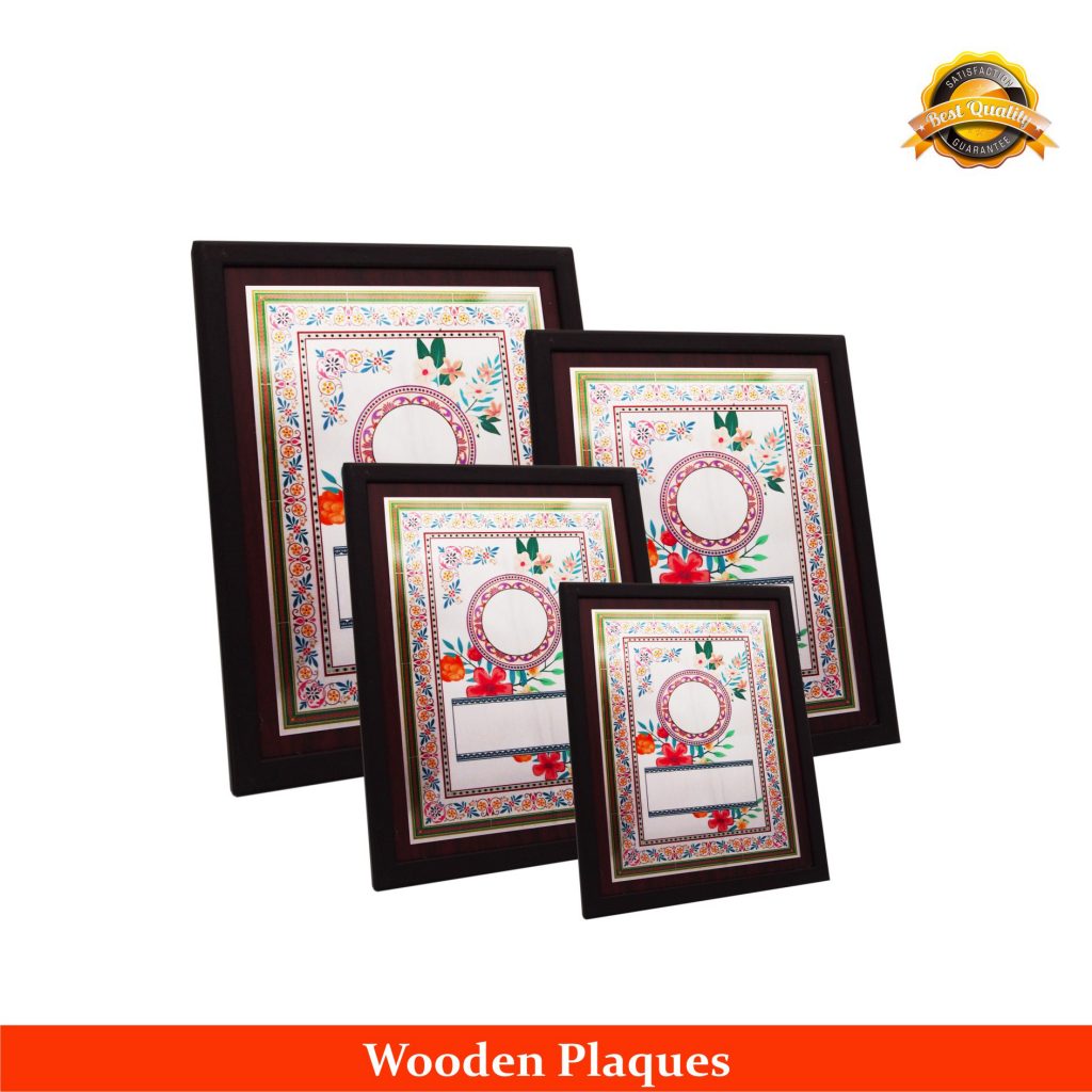 4275 Wooden Plaque with Plastic Stand – iTrophy