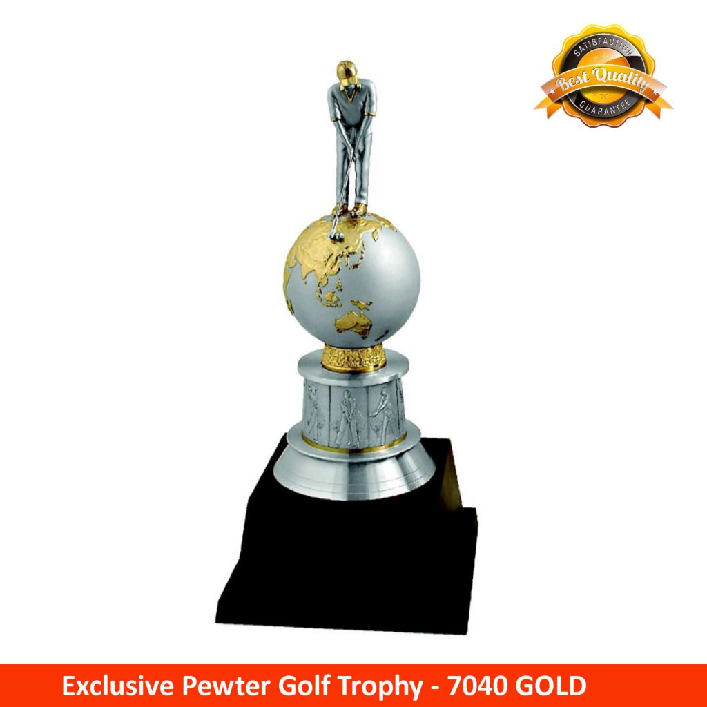 P-7040(G) Pewter Golf Trophy – iTrophy