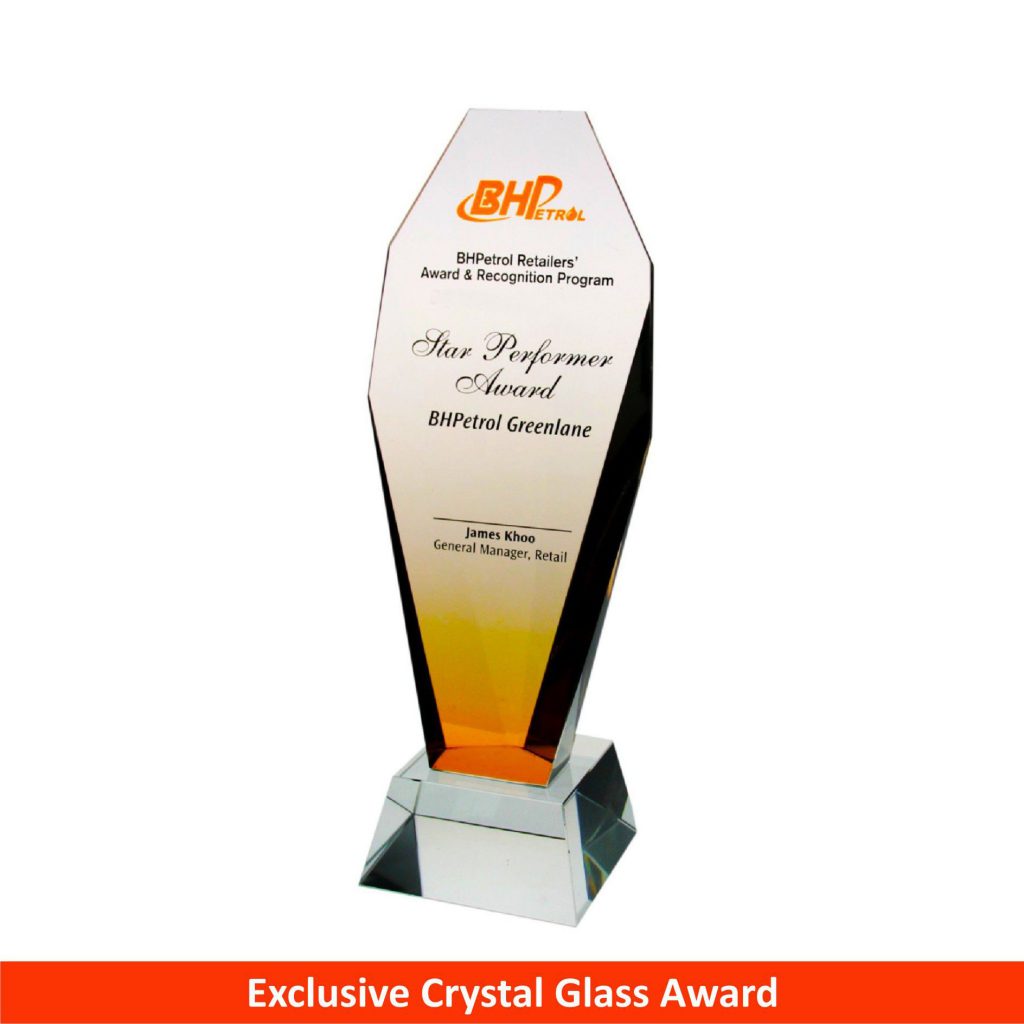 8053 Exclusive Crystal Glass Awards – iTrophy