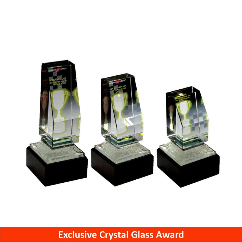 8072 Exclusive Crystal Glass Awards – iTrophy