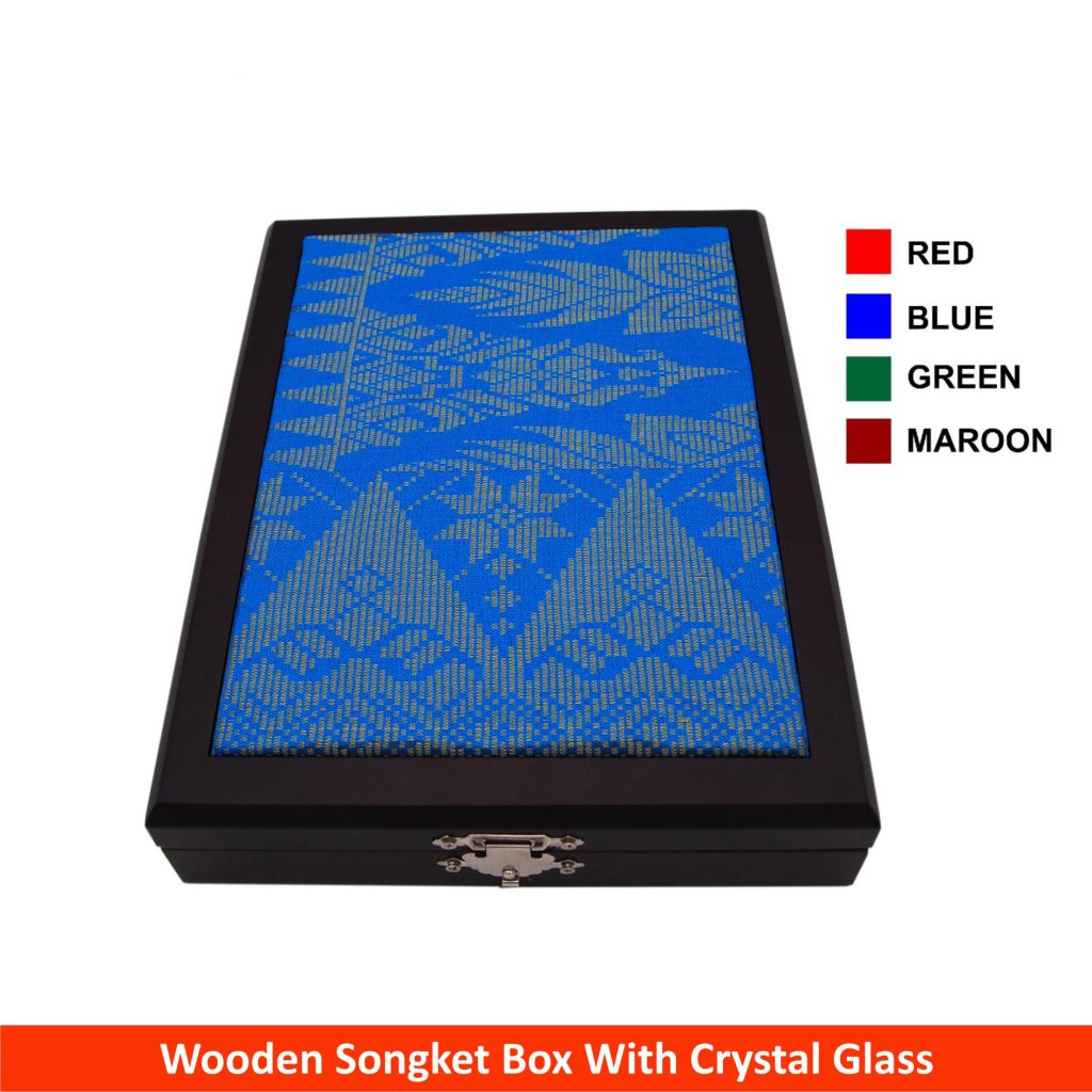 8140 Wooden Songket Box with Crystal Glass – iTrophy