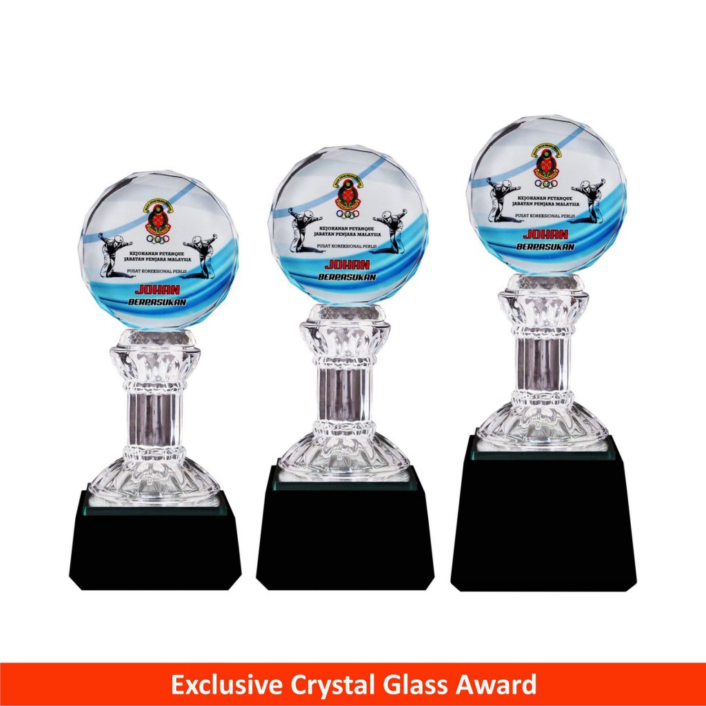 8262 Exclusive Crystal Glass Awards – iTrophy