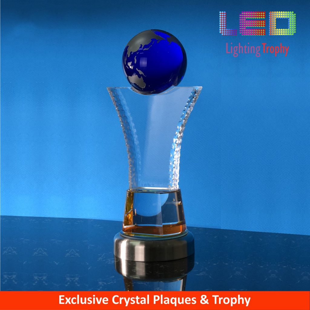 8332 Exclusive Crystal LED Lighting Trophy – iTrophy