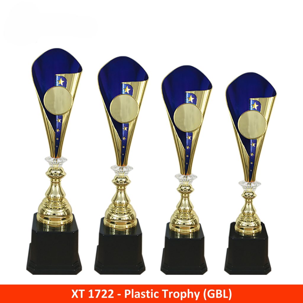 XT1722 Plastic Trophy (GOLD BLUE) – iTrophy