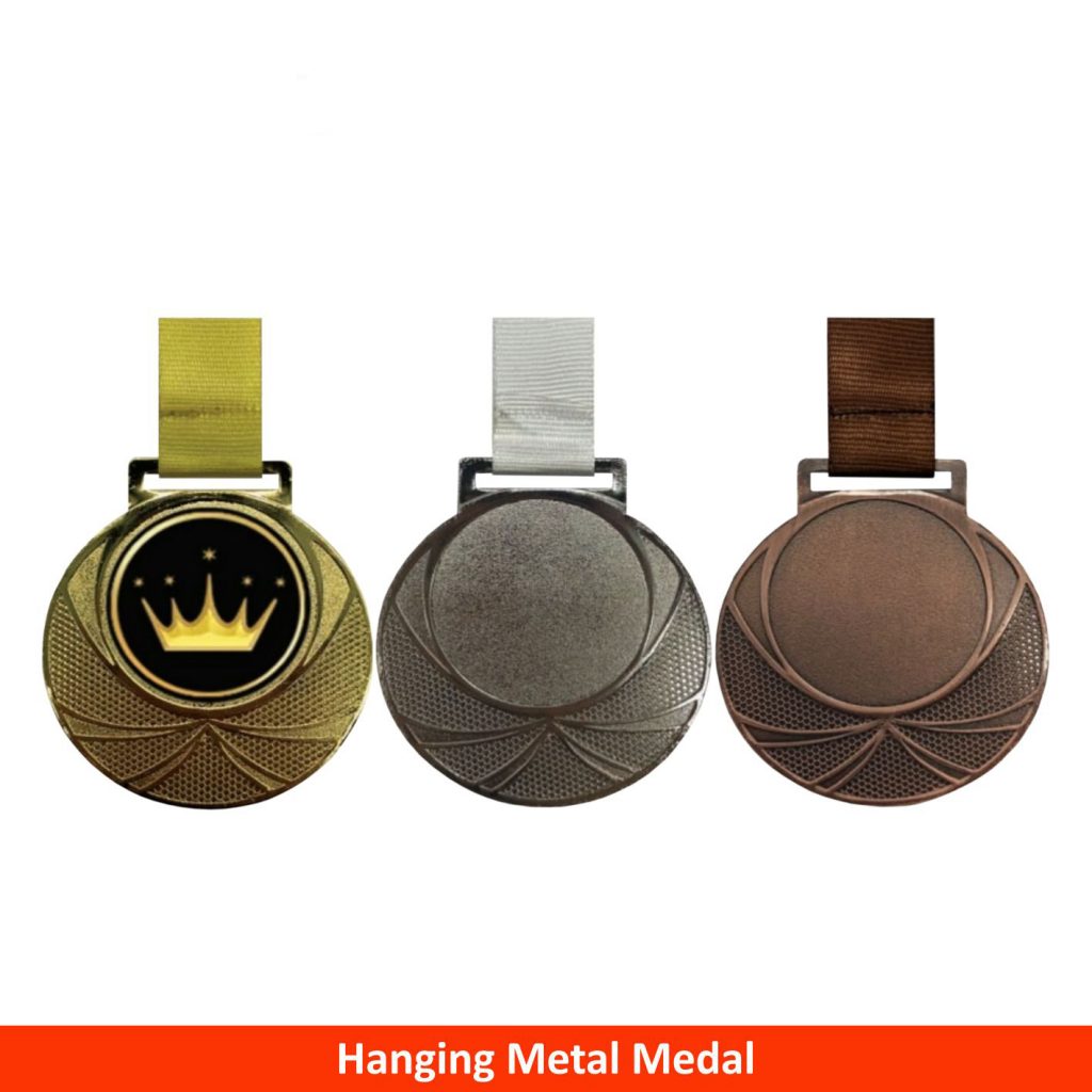 M031 Metal Hanging Medal (GOLD, SILVER, BRONZE) – iTrophy