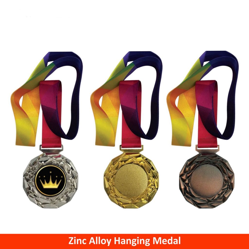 M033 Metal Hanging Medal (GOLD, SILVER, BRONZE) – iTrophy