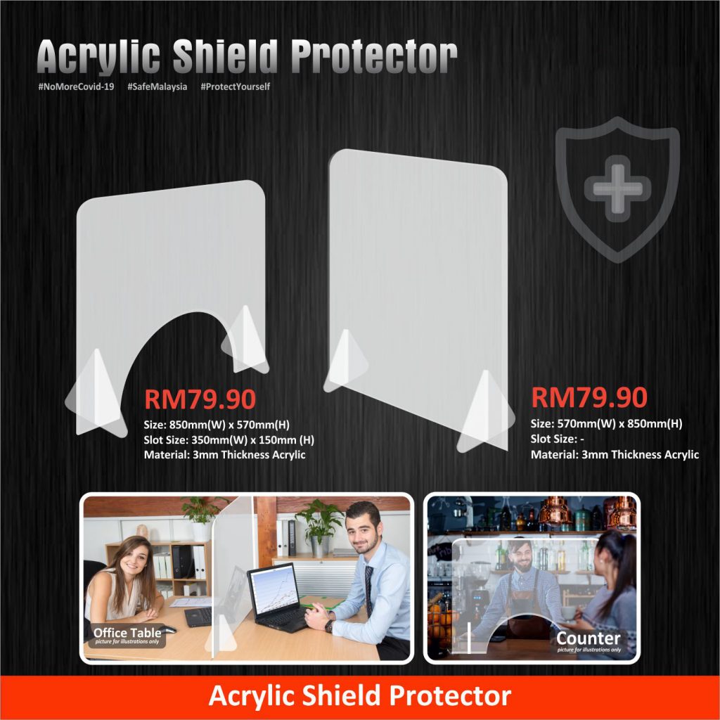 Acrylic Shield Protector – iTrophy