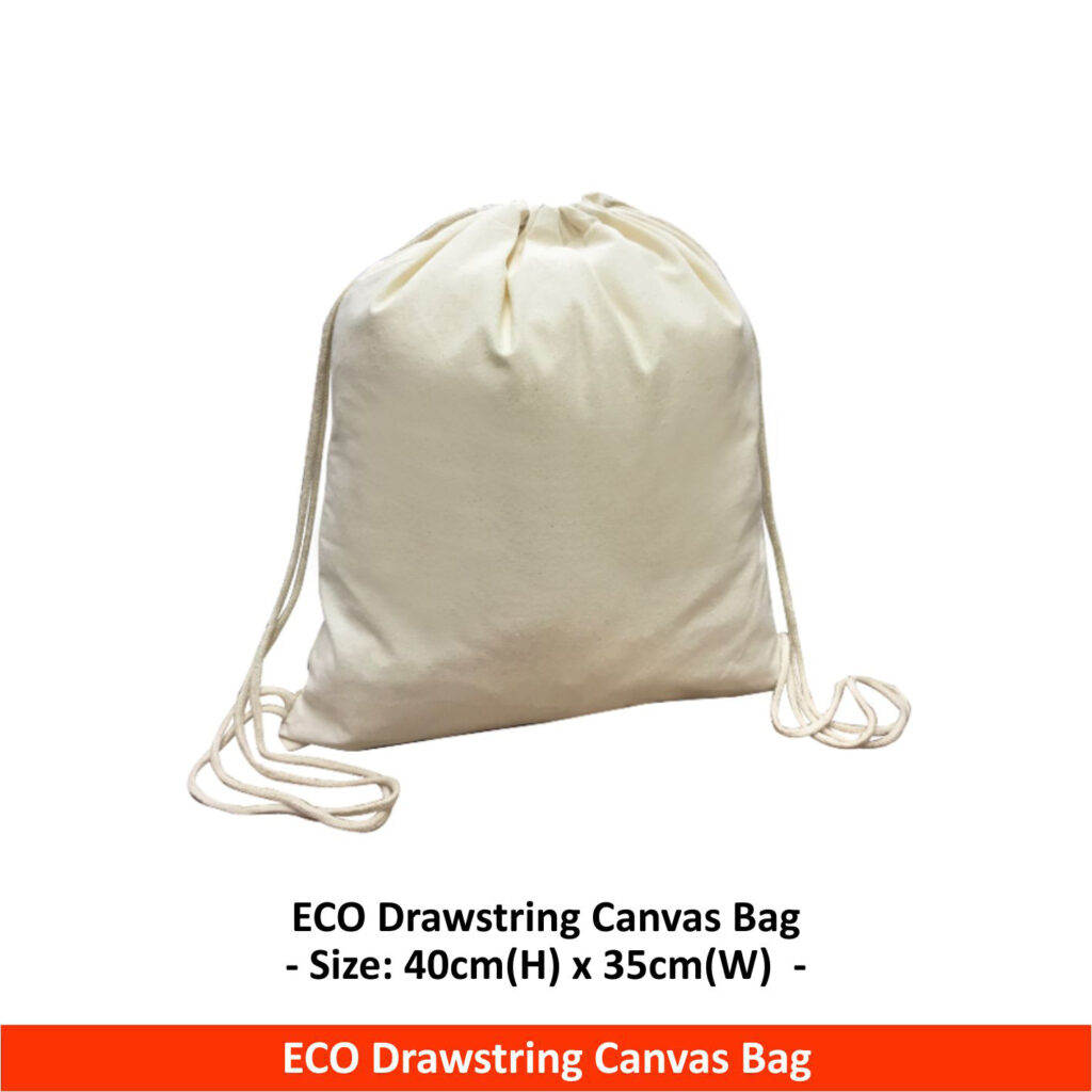 ECO Drawstring Canvas Bag – iTrophy