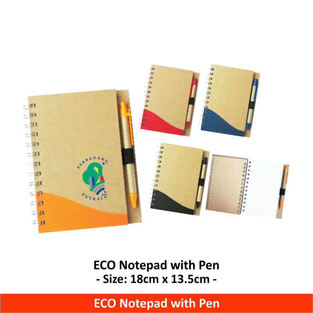 ECO Notepad with Pen – iTrophy